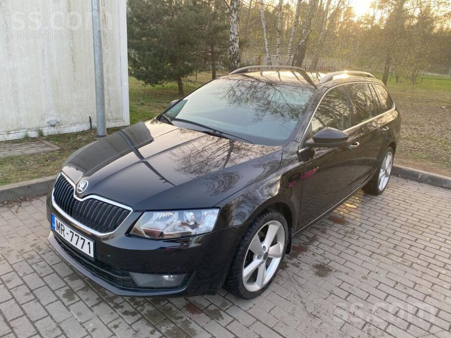 Melns Skoda Octavia 2014 Rīga, ar dzinēja tilpumu 2.00 L un nobraukumu 214 tūkst. km par 7000 €, foto 1 vietnē AUTOMOTO.COM.LV