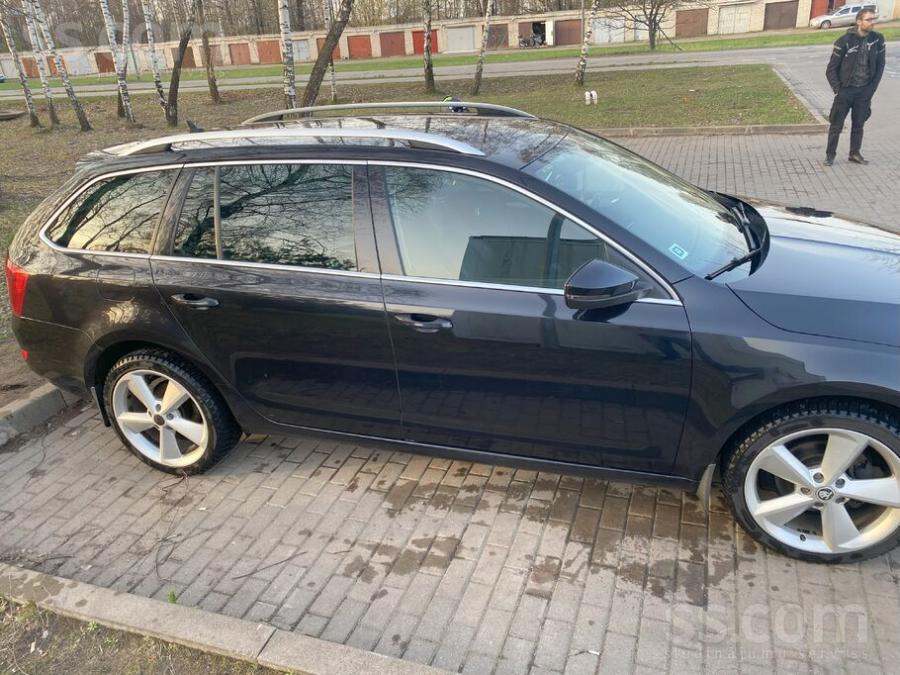 Melns Skoda Octavia 2014 Rīga, ar dzinēja tilpumu 2.00 L un nobraukumu 214 tūkst. km par 7000 €, foto 4 vietnē AUTOMOTO.COM.LV