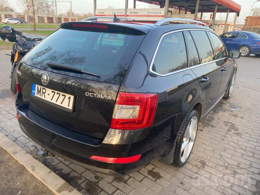 Melns Skoda Octavia 2014 Rīga, ar dzinēja tilpumu 2.00 L un nobraukumu 214 tūkst. km par 7000 €, foto 5 vietnē AUTOMOTO.COM.LV
