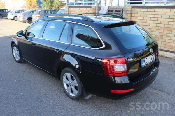 Black Skoda Octavia 2014 in Riga, with an engine capacity of 1.60 L and mileage of 79 thousand km for 9500 €, photo 5 on AUTOMOTO.COM.LV