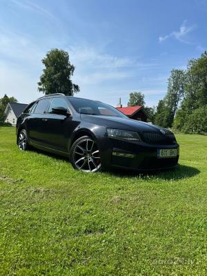 Black Skoda Octavia 2014 in Tallinn, with an engine capacity of 2.00 L and mileage of 226 thousand km for 9800 €, photo  on AUTOMOTO.COM.LV