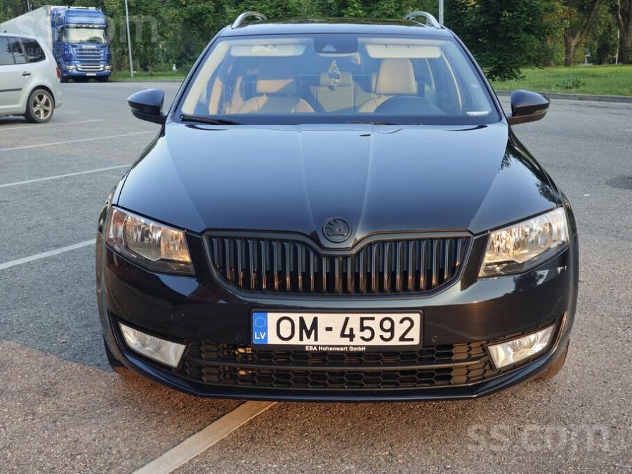 Melns Skoda Octavia 2014 Daugavpils, ar dzinēja tilpumu 2.00 L un nobraukumu 290 tūkst. km par 6900 €, foto 1 vietnē AUTOMOTO.COM.LV