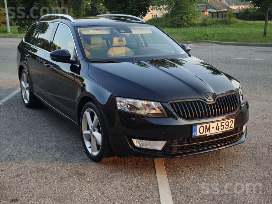 Melns Skoda Octavia 2014 Daugavpils, ar dzinēja tilpumu 2.00 L un nobraukumu 290 tūkst. km par 6900 €, foto 12 vietnē AUTOMOTO.COM.LV