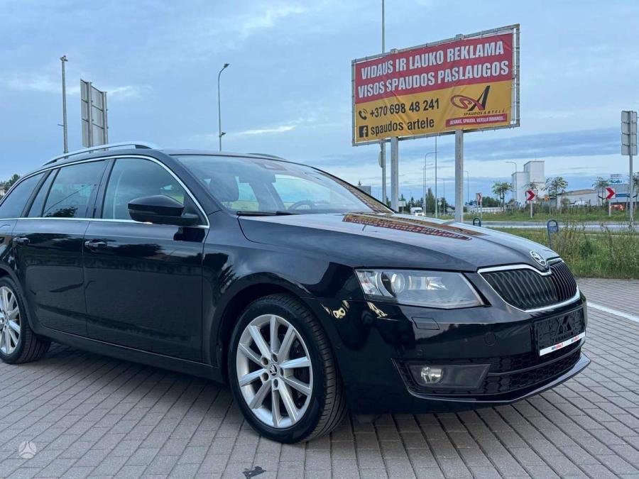 Melns Skoda Octavia 2014 Utena, ar dzinēja tilpumu 1.97 L un nobraukumu 237 tūkst. km par 7150 €, foto 3 vietnē AUTOMOTO.COM.LV