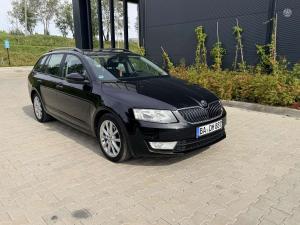 Black Skoda Octavia 2014 in Vilnius, with an engine capacity of 1.97 L and mileage of 301 thousand km for 6900 €, photo 3 on AUTOMOTO.COM.LV