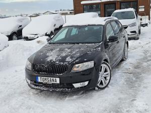 Black Skoda Octavia 2015 in Kluonaliai, with an engine capacity of 1.60 L and mileage of 289 thousand km for 7499 €, photo  on AUTOMOTO.COM.LV