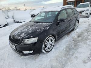Black Skoda Octavia 2015 in Kluonaliai, with an engine capacity of 1.60 L and mileage of 289 thousand km for 7499 €, photo 5 on AUTOMOTO.COM.LV
