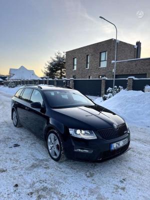 Black Skoda Octavia 2015 in Vilnius, with an engine capacity of 1.98 L and mileage of 290 thousand km for 8900 €, photo  on AUTOMOTO.COM.LV