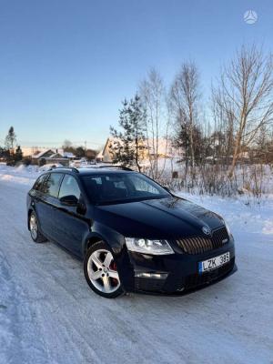 Black Skoda Octavia 2015 in Vilnius, with an engine capacity of 1.98 L and mileage of 290 thousand km for 8900 €, photo 5 on AUTOMOTO.COM.LV
