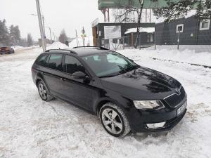 Black Skoda Octavia 2015 in Vilnius, with an engine capacity of 1.97 L and mileage of 403 thousand km for 5999 €, photo 4 on AUTOMOTO.COM.LV