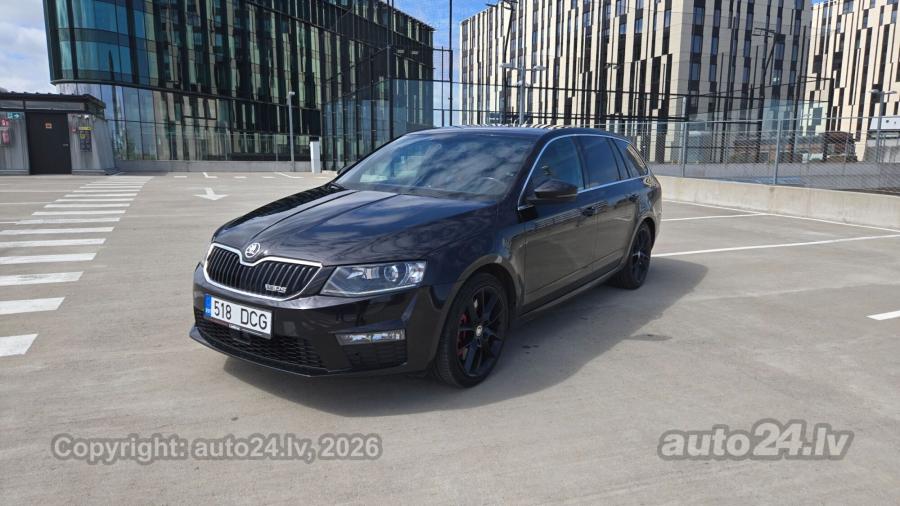 Black Skoda Octavia 2015 in Tallinn, with an engine capacity of 2.00 L and mileage of 183 thousand km for 12200 €, photo 1 on AUTOMOTO.COM.LV