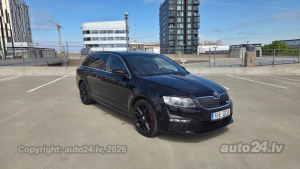 Black Skoda Octavia 2015 in Tallinn, with an engine capacity of 2.00 L and mileage of 183 thousand km for 12200 €, photo 3 on AUTOMOTO.COM.LV
