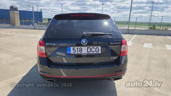 Black Skoda Octavia 2015 in Tallinn, with an engine capacity of 2.00 L and mileage of 183 thousand km for 12200 €, photo 6 on AUTOMOTO.COM.LV