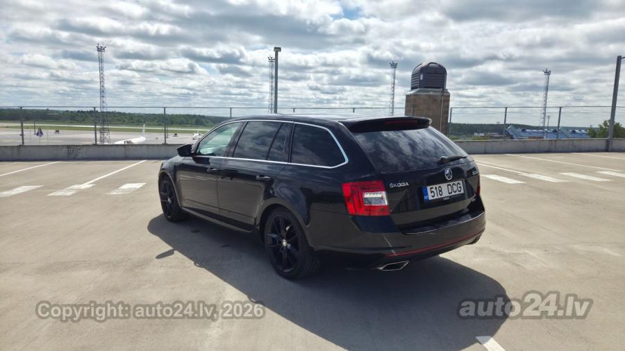 Black Skoda Octavia 2015 in Tallinn, with an engine capacity of 2.00 L and mileage of 183 thousand km for 12200 €, photo 8 on AUTOMOTO.COM.LV
