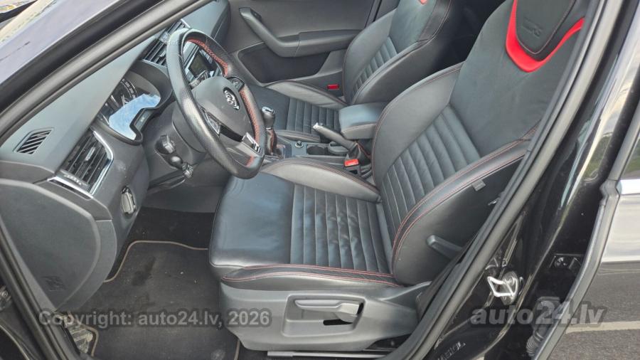 Black Skoda Octavia 2015 in Tallinn, with an engine capacity of 2.00 L and mileage of 183 thousand km for 12200 €, photo 17 on AUTOMOTO.COM.LV