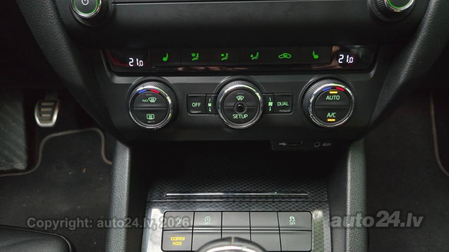 Black Skoda Octavia 2015 in Tallinn, with an engine capacity of 2.00 L and mileage of 183 thousand km for 12200 €, photo 21 on AUTOMOTO.COM.LV