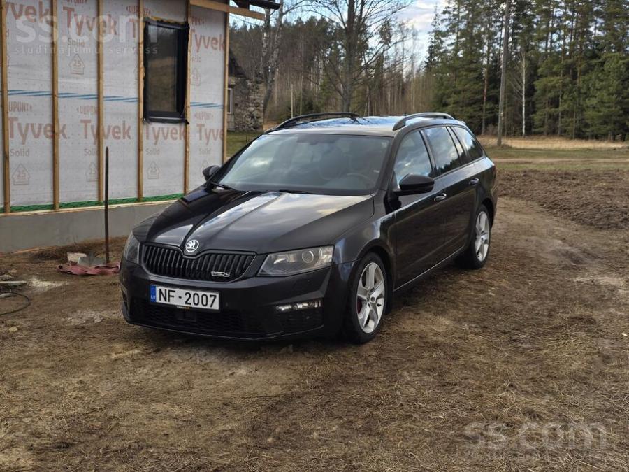 Черный Шкода Октавия 2015 в Рига, объемом двигателя 2.00 л и пробегом 398 тыс. км за 7500 €, фото 5 на AUTOMOTO.COM.LV