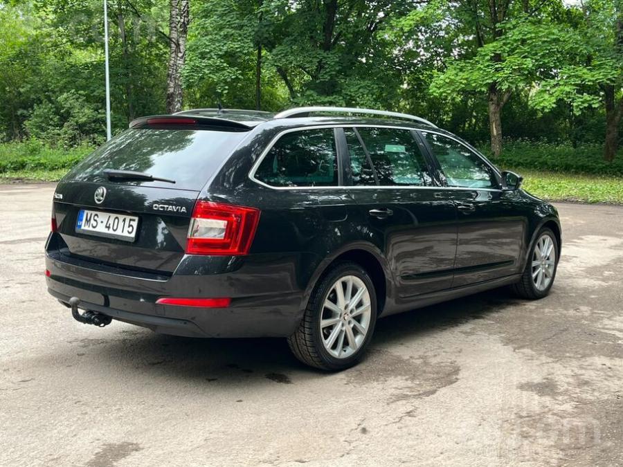 Black Skoda Octavia 2015 in Riga, with an engine capacity of 1.60 L and mileage of 0 thousand km for 7695 €, photo 6 on AUTOMOTO.COM.LV