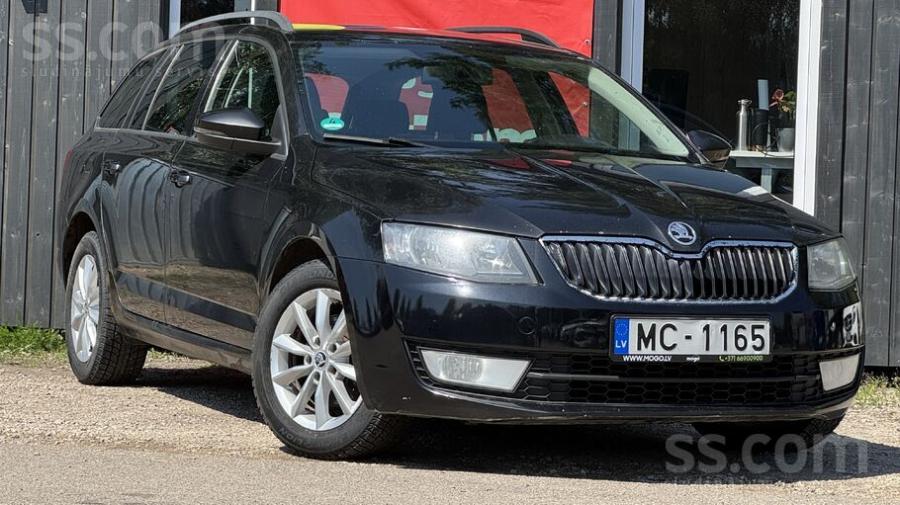 Black Skoda Octavia 2015 in Riga, with an engine capacity of 2.00 L and mileage of 0 thousand km for 4900 €, photo 1 on AUTOMOTO.COM.LV