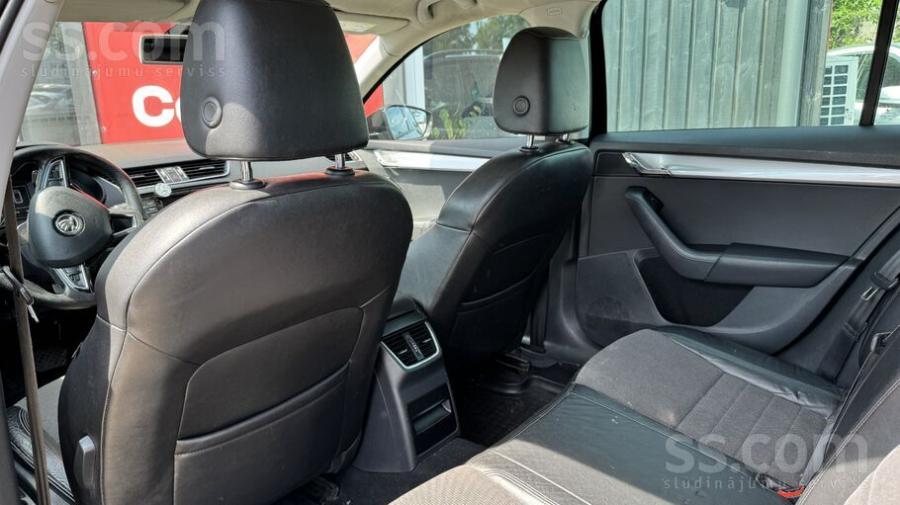 Black Skoda Octavia 2015 in Riga, with an engine capacity of 2.00 L and mileage of 0 thousand km for 4900 €, photo 8 on AUTOMOTO.COM.LV