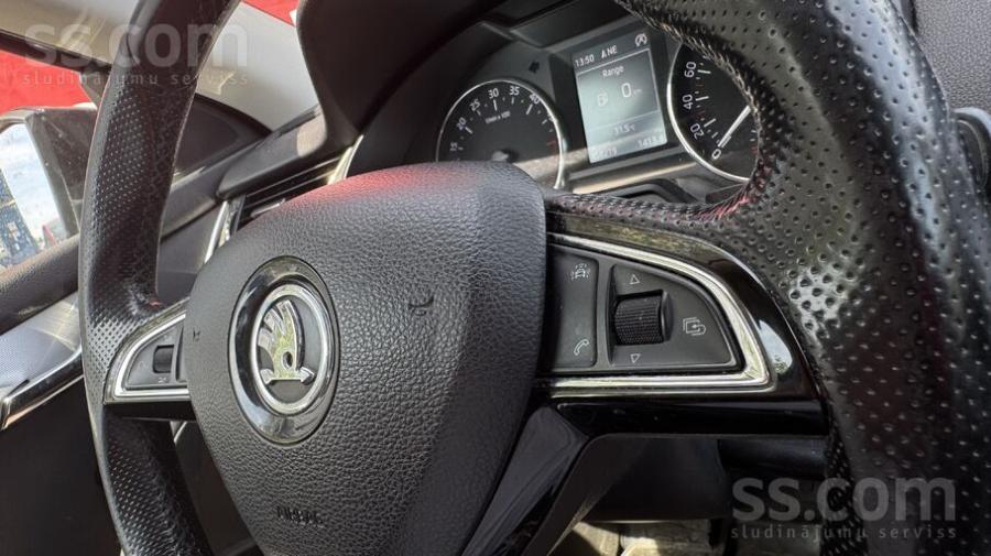 Black Skoda Octavia 2015 in Riga, with an engine capacity of 2.00 L and mileage of 0 thousand km for 4900 €, photo 12 on AUTOMOTO.COM.LV