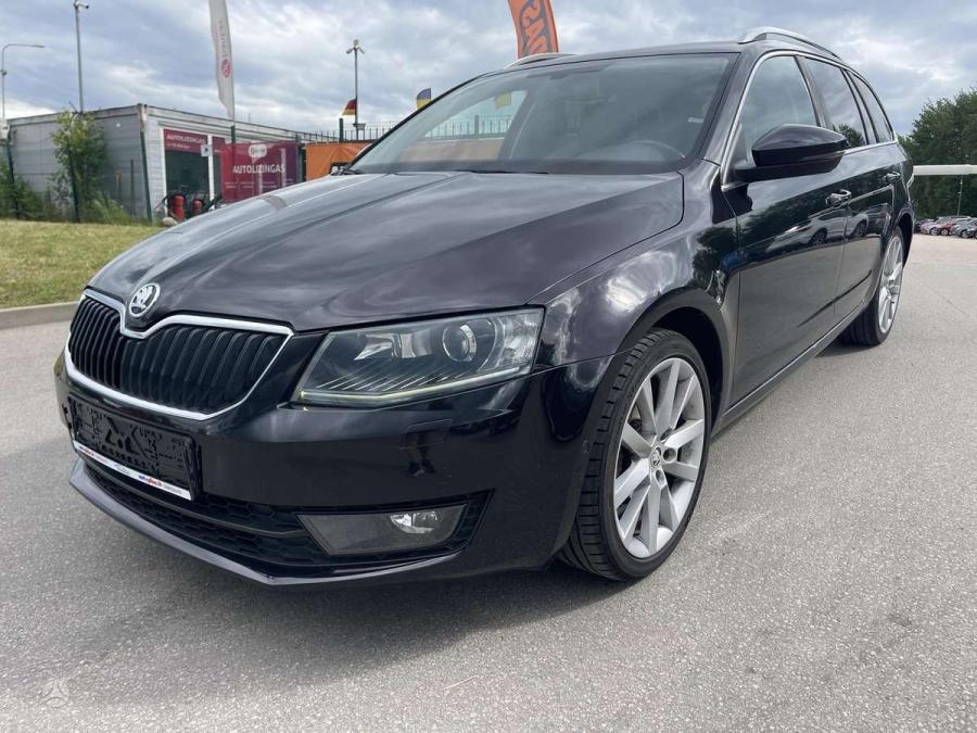 Melns Skoda Octavia 2015 Kauņa, ar dzinēja tilpumu 1.60 L un nobraukumu 229 tūkst. km par 6950 €, foto 1 vietnē AUTOMOTO.COM.LV