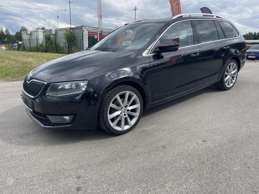 Melns Skoda Octavia 2015 Kauņa, ar dzinēja tilpumu 1.60 L un nobraukumu 229 tūkst. km par 6950 €, foto 3 vietnē AUTOMOTO.COM.LV