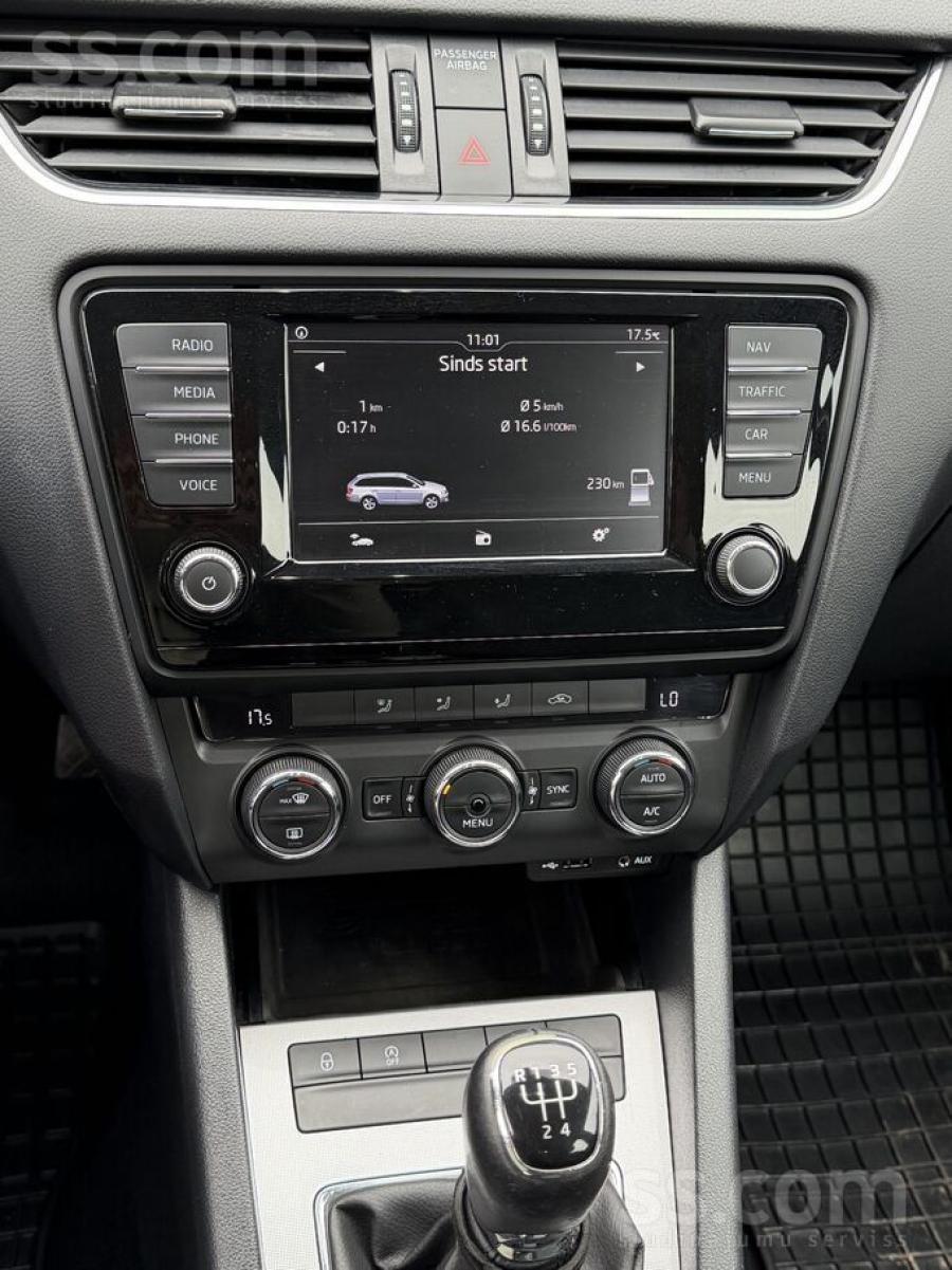 Melns Skoda Octavia 2015 Aizkraukle, ar dzinēja tilpumu 1.60 L un nobraukumu 252 tūkst. km par 4900 €, foto 14 vietnē AUTOMOTO.COM.LV