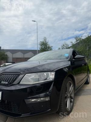 Black Skoda Octavia 2015 in Riga, with an engine capacity of 2.00 L and mileage of 237 thousand km for 8500 €, photo  on AUTOMOTO.COM.LV