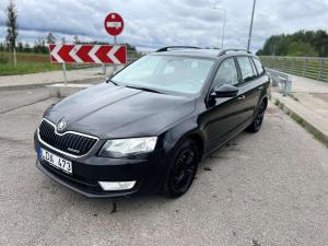 Black Skoda Octavia 2015 in Vilnius, with an engine capacity of 1.60 L and mileage of 303 thousand km for 3900 €, photo  on AUTOMOTO.COM.LV