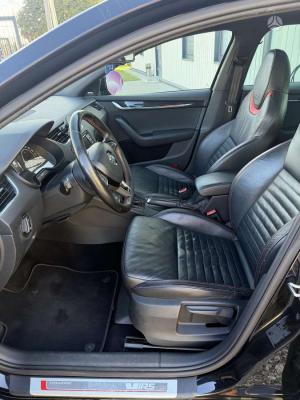 Black Skoda Octavia 2015 in Marijampole, with an engine capacity of 1.97 L and mileage of 268 thousand km for 8300 €, photo 13 on AUTOMOTO.COM.LV