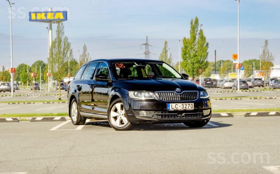 Melns Skoda Octavia 2015 Rīga, ar dzinēja tilpumu 2.00 L un nobraukumu 220 tūkst. km par 6990 €, foto 3 vietnē AUTOMOTO.COM.LV