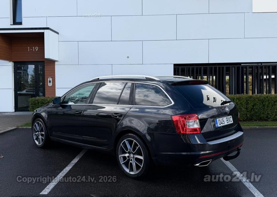 Black Skoda Octavia 2015 in Tartu, with an engine capacity of 1.60 L and mileage of 348 thousand km for 5900 €, photo 5 on AUTOMOTO.COM.LV