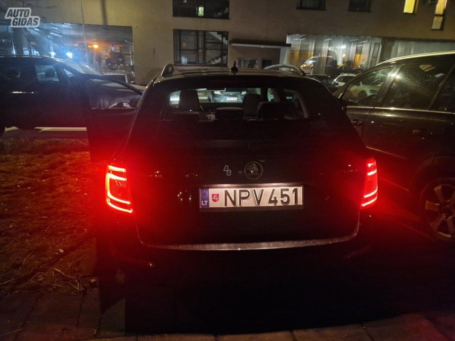 Black Skoda Octavia 2016 in Vilnius, with an engine capacity of 1.60 L and mileage of 353 thousand km for 5300 €, photo 20 on AUTOMOTO.COM.LV