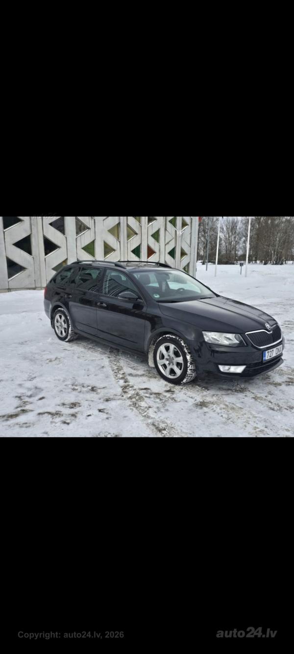 Melns Skoda Octavia 2016 Tartu, ar dzinēja tilpumu 1.60 L un nobraukumu 225 tūkst. km par 8999 €, foto 1 vietnē AUTOMOTO.COM.LV