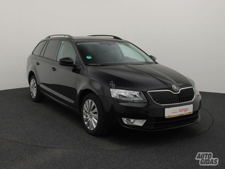 Black Skoda Octavia 2016 in Vilnius, with an engine capacity of 1.60 L and mileage of 217 thousand km for 7999 €, photo 10 on AUTOMOTO.COM.LV