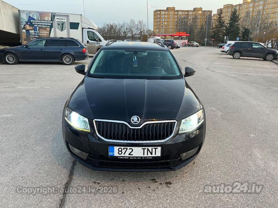 Black Skoda Octavia 2016 in Tartu, with an engine capacity of 1.60 L and mileage of 356 thousand km for 5999 €, photo 6 on AUTOMOTO.COM.LV