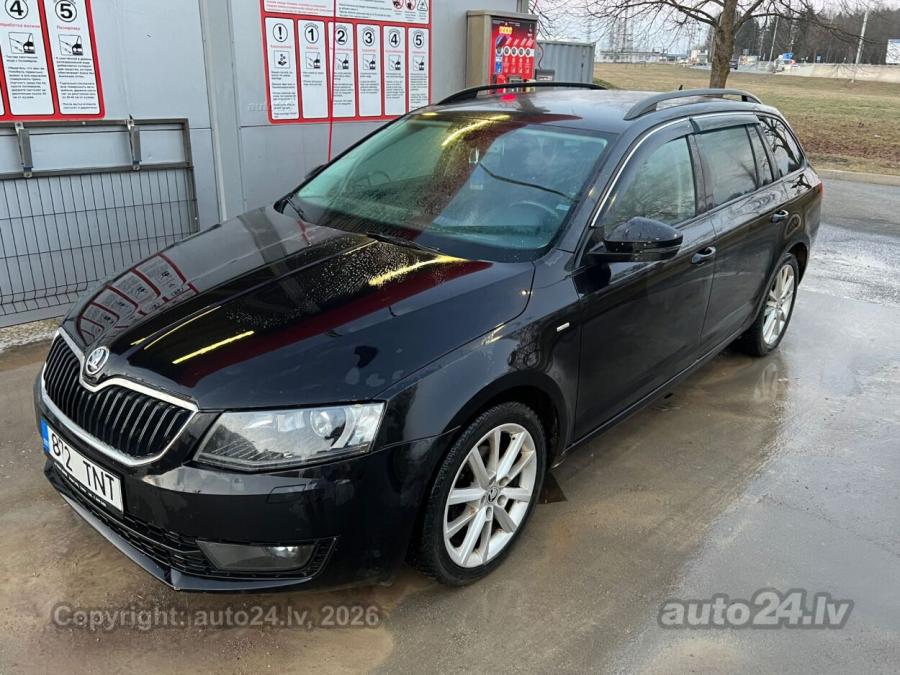 Black Skoda Octavia 2016 in Tartu, with an engine capacity of 1.60 L and mileage of 356 thousand km for 5999 €, photo 12 on AUTOMOTO.COM.LV