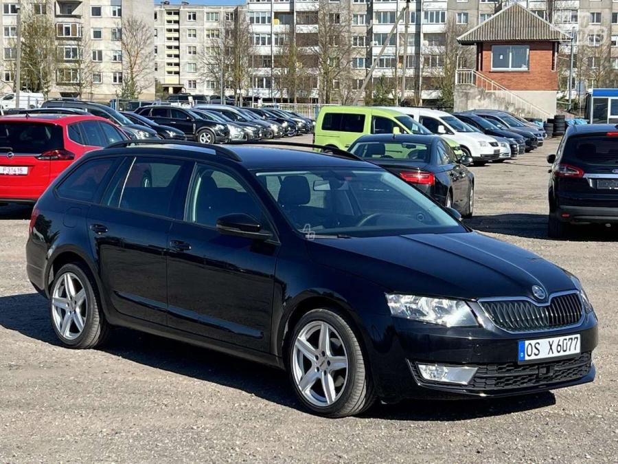 Черный Шкода Октавия 2016 в Кедайняй, объемом двигателя 1.60 л и пробегом 164 тыс. км за 7700 €, фото 3 на AUTOMOTO.COM.LV