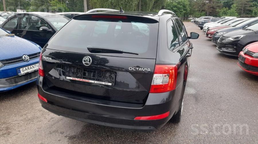 Melns Skoda Octavia 2016 Rīga, ar dzinēja tilpumu 2.00 L un nobraukumu 259 tūkst. km par 6400 €, foto 7 vietnē AUTOMOTO.COM.LV