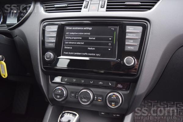 Black Skoda Octavia 2016 in Riga, with an engine capacity of 2.00 L and mileage of 231 thousand km for 7200 €, photo 7 on AUTOMOTO.COM.LV