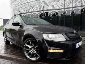 Black Skoda Octavia 2016 in Kaunas, with an engine capacity of 1.97 L and mileage of 330 thousand km for 8500 €, photo 3 on AUTOMOTO.COM.LV