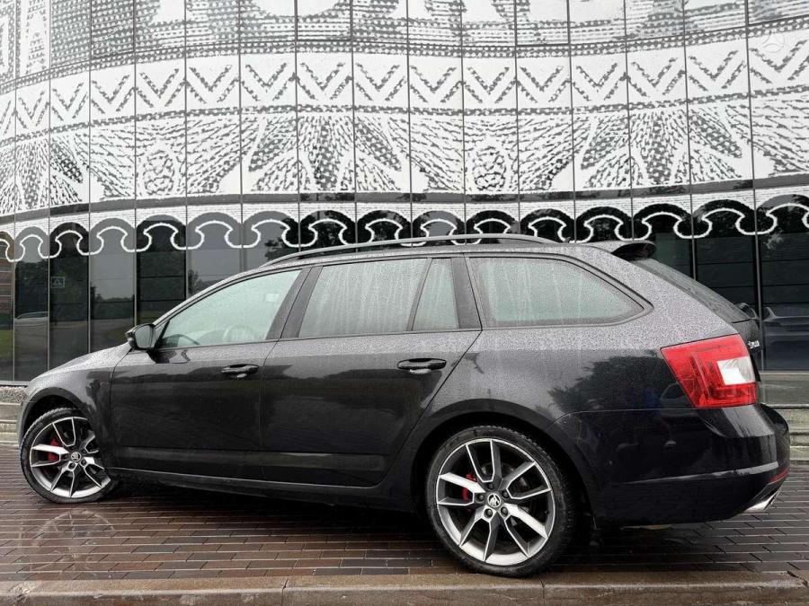 Black Skoda Octavia 2016 in Kaunas, with an engine capacity of 1.97 L and mileage of 330 thousand km for 8500 €, photo 19 on AUTOMOTO.COM.LV