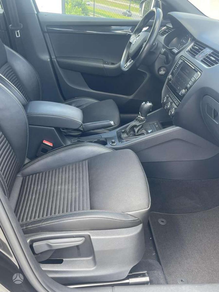 Melns Skoda Octavia 2016 Viļņa, ar dzinēja tilpumu 1.97 L un nobraukumu 289 tūkst. km par 7600 €, foto 5 vietnē AUTOMOTO.COM.LV