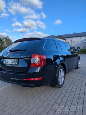 Black Skoda Octavia 2016 in Ogre, with an engine capacity of 2.00 L and mileage of 198 thousand km for 9500 €, photo  on AUTOMOTO.COM.LV