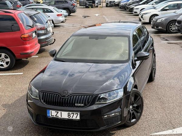 Black Skoda Octavia 2016 in Kaunas, with an engine capacity of 1.98 L and mileage of 121 thousand km for 15500 €, photo 3 on AUTOMOTO.COM.LV