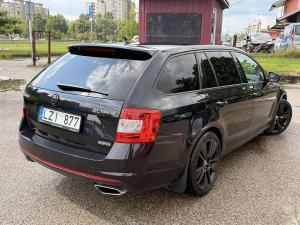 Black Skoda Octavia 2016 in Kaunas, with an engine capacity of 1.98 L and mileage of 121 thousand km for 15500 €, photo 5 on AUTOMOTO.COM.LV