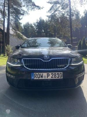 Black Skoda Octavia 2016 in Vilnius, with an engine capacity of 1.97 L and mileage of 291 thousand km for 8900 €, photo 12 on AUTOMOTO.COM.LV