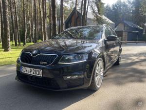 Black Skoda Octavia 2016 in Vilnius, with an engine capacity of 1.97 L and mileage of 291 thousand km for 8900 €, photo 13 on AUTOMOTO.COM.LV
