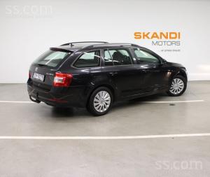 Black Skoda Octavia 2017 in Riga, with an engine capacity of 1.60 L and mileage of 271 thousand km for 7490 €, photo 4 on AUTOMOTO.COM.LV
